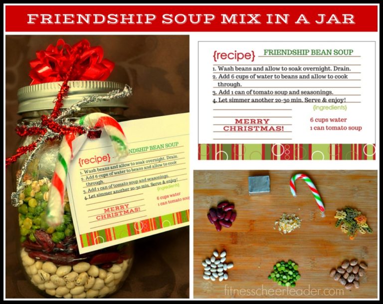 Friendship Bean Soup Mix in a Jar Gift