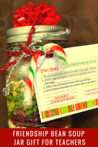 Friendship Bean Soup Mix in a Jar Gift