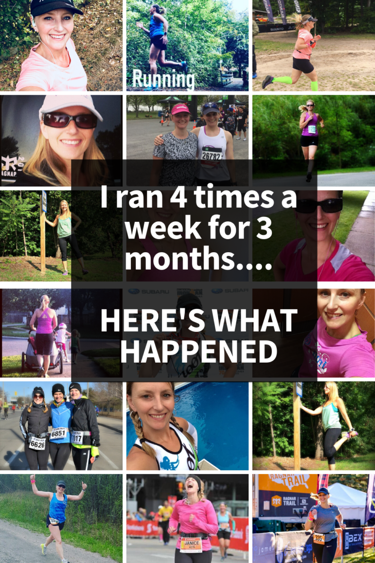I Ran Four Times a Week for Three Months... This is What Happened ...