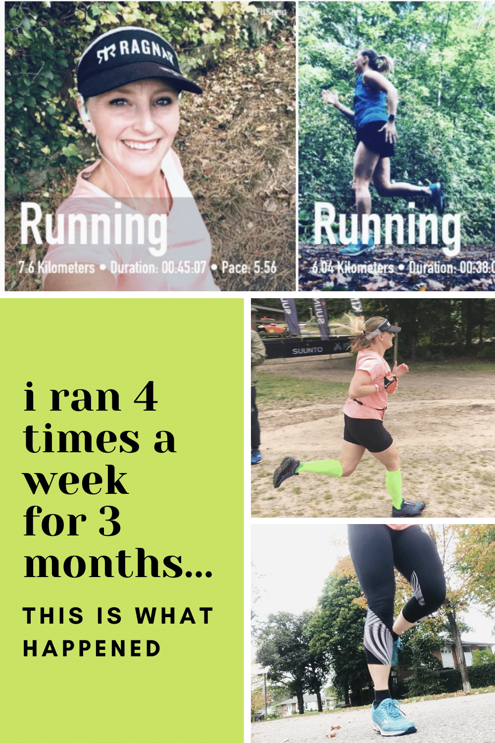 I Ran Four Times a Week for Three Months... This is What Happened ...