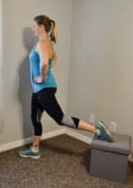 This Full Body Workout Requires Only an Ottoman - Salads for Lunch