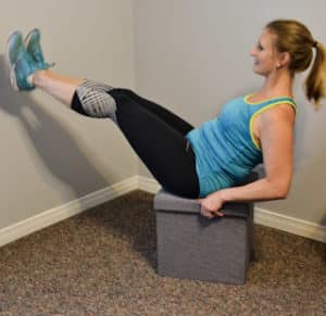 This Full Body Workout Requires Only an Ottoman » Salads for Lunch