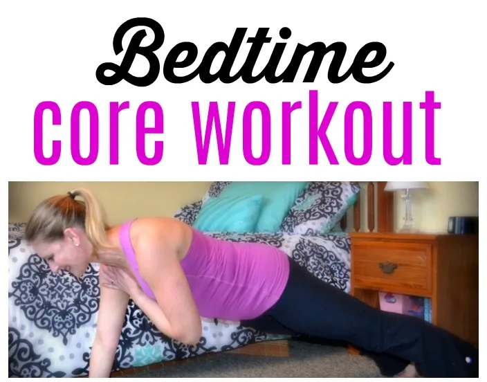 Bedtime Core Workout - Salads for Lunch