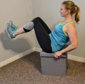 This Full Body Workout Requires Only an Ottoman - Salads for Lunch