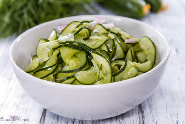 Refreshing Cucumber Salad with Vinegar for Summer Picnics