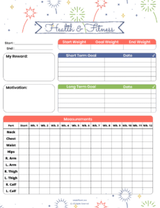 2024 Printable Resolution Goal Planner - Salads for Lunch