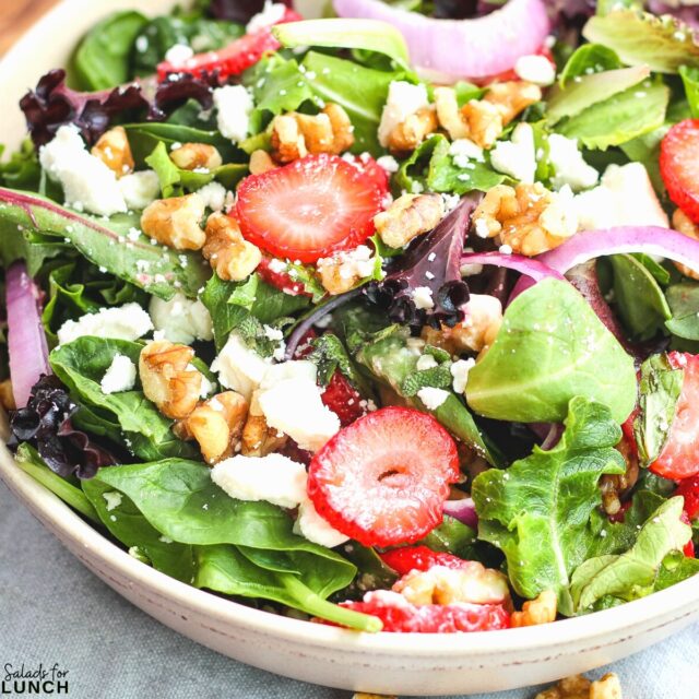 13 Fresh and Healthy May Salad Recipes » Salads for Lunch