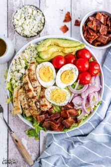 Hearty Classic Cobb Salad Recipe • Salads for Lunch