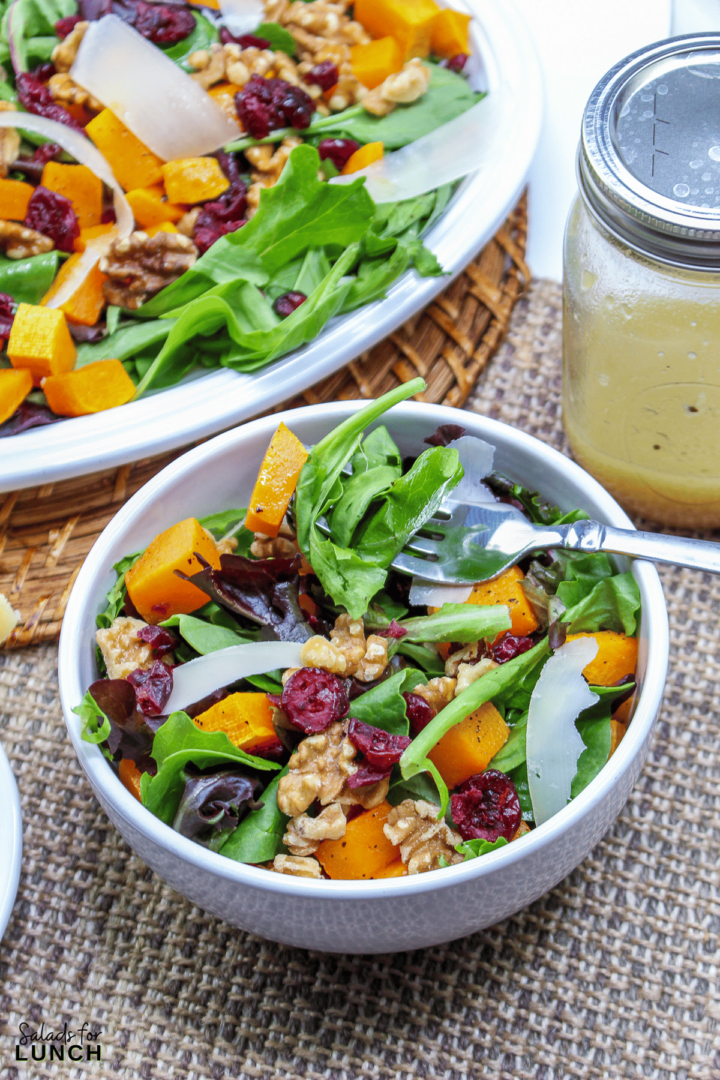 Roasted Butternut Squash Salad » Salads for Lunch