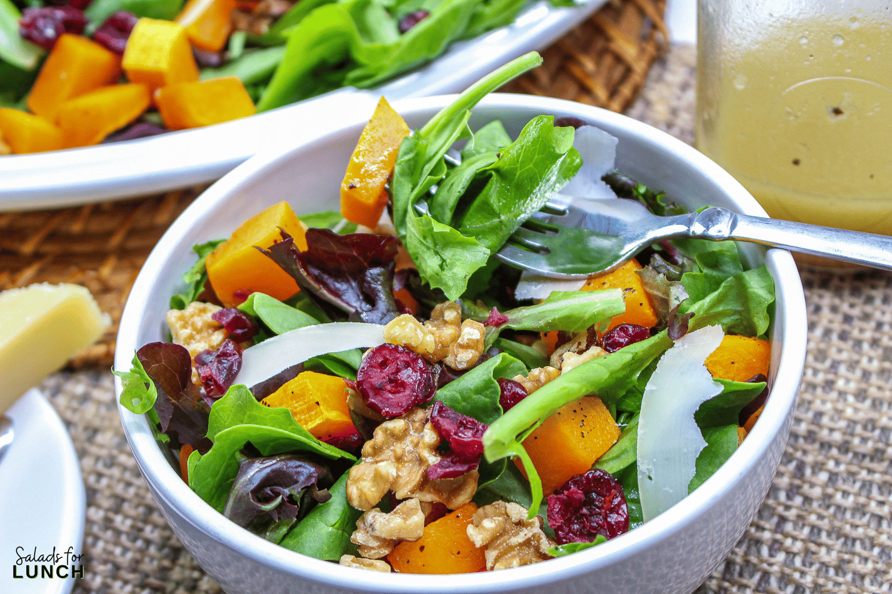 Roasted Butternut Squash Salad » Salads for Lunch