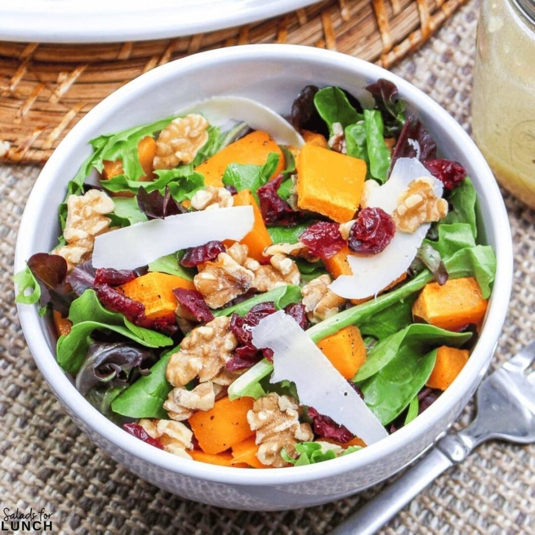 Roasted Butternut Squash Salad » Salads for Lunch