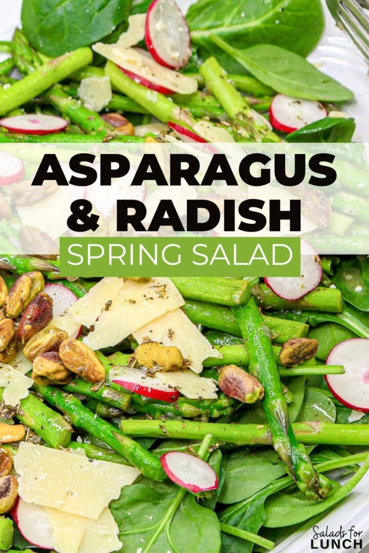 Best Ever Spring Asparagus Salad Recipe with Radishes
