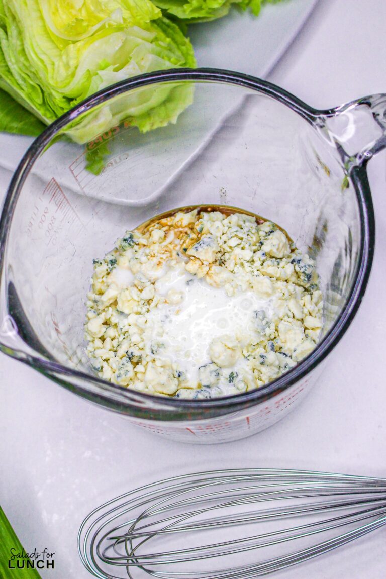 Classic Wedge Salad with Creamy Blue Cheese Dressing Recipe