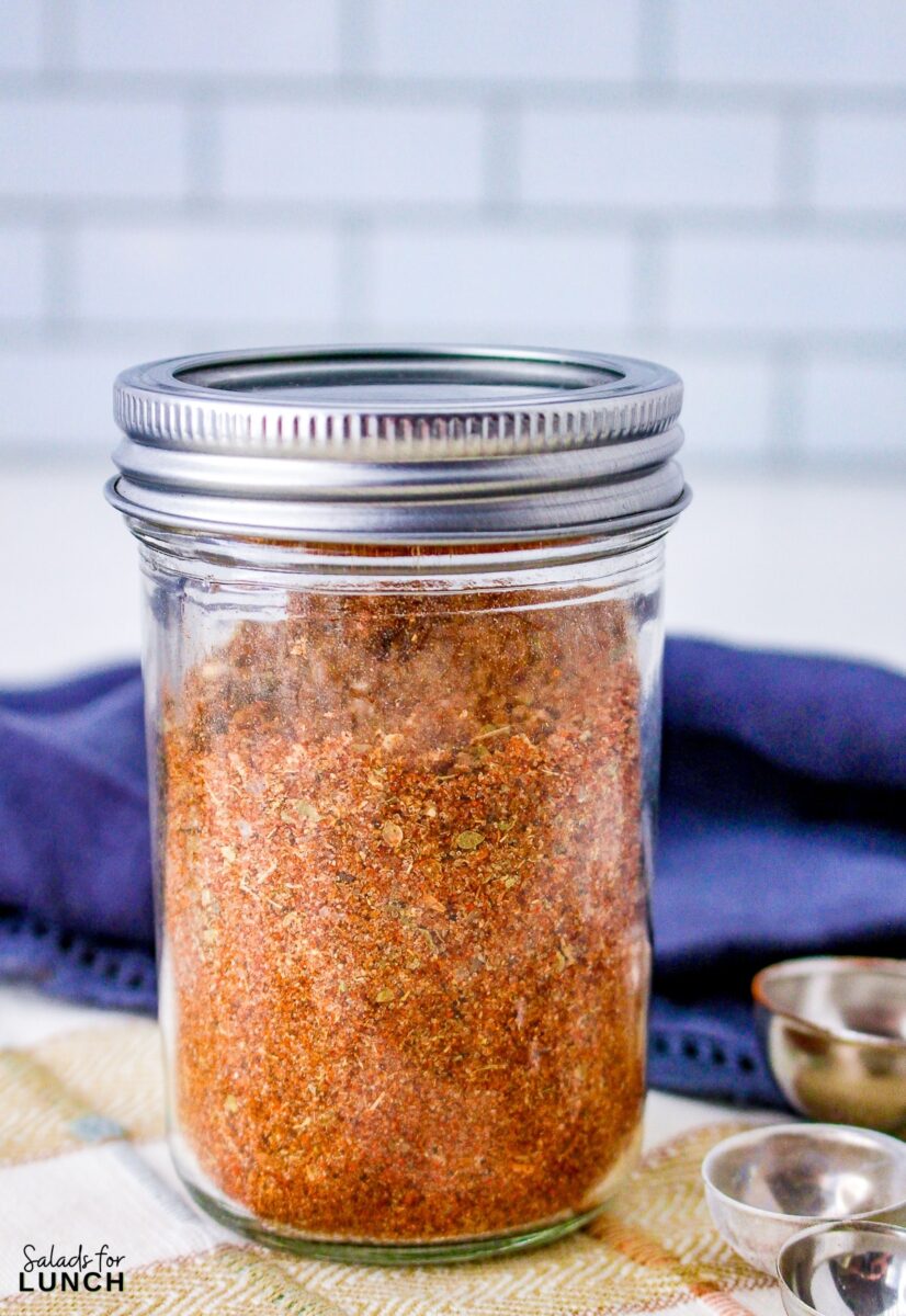 Homemade Low Sodium Taco Seasoning Mix » Salads for Lunch