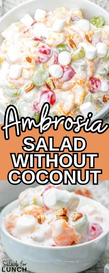 Delicious Ambrosia Salad without Coconut Recipe for Potlucks