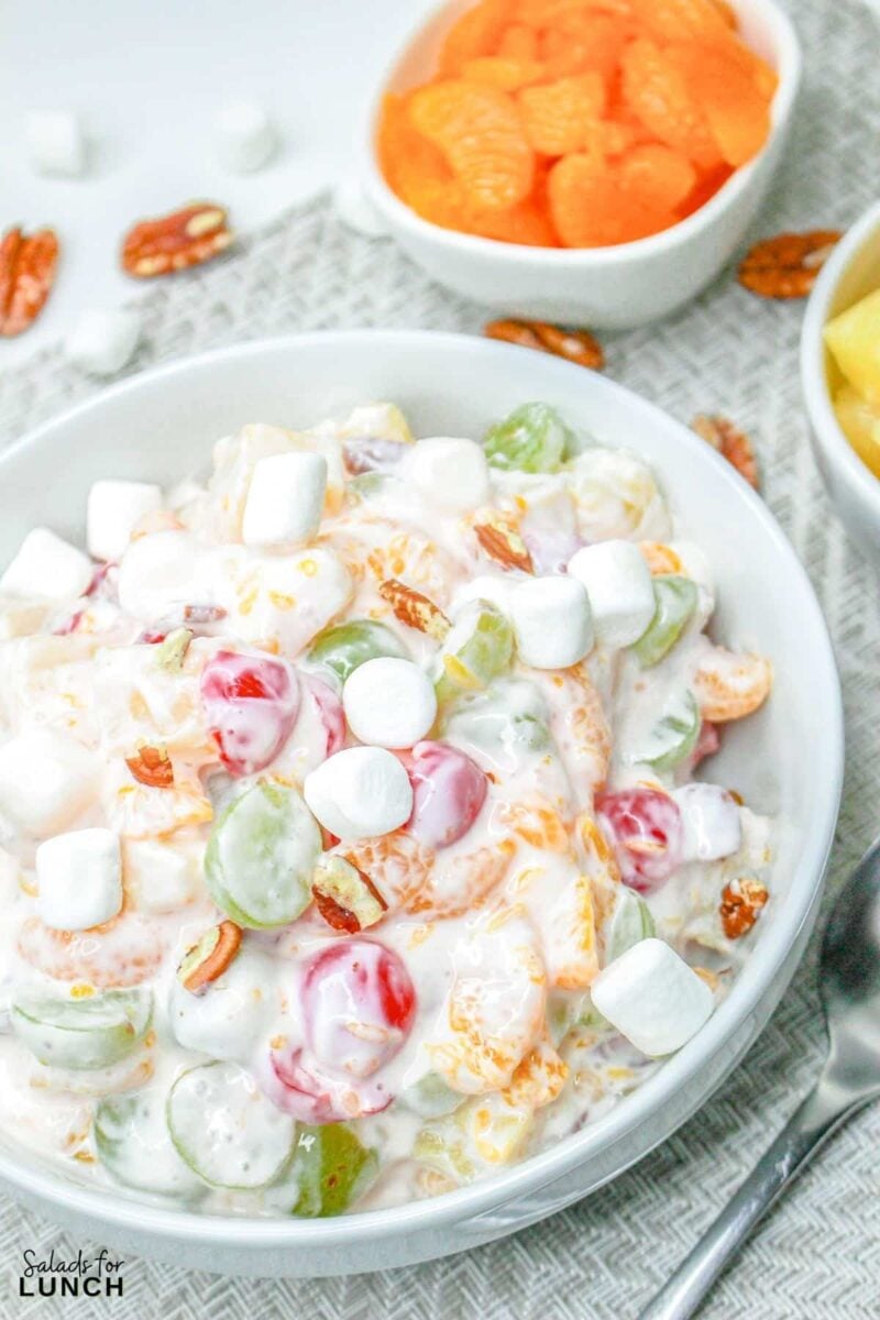 Delicious Ambrosia Salad without Coconut Recipe for Potlucks