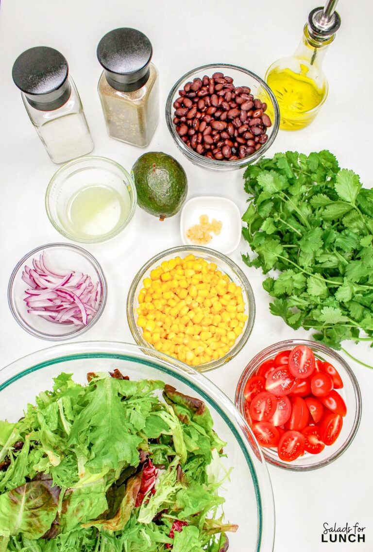 Vegan Avocado Black Bean Salad