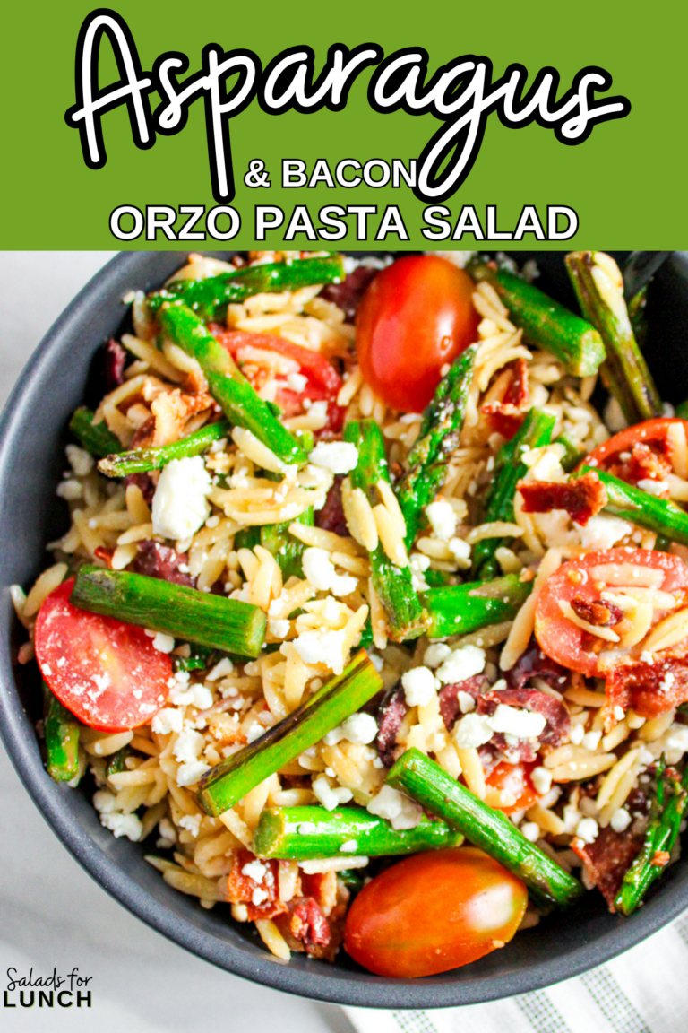Delicious Spring Asparagus and Bacon Orzo Salad Recipe - Perfect Pasta ...