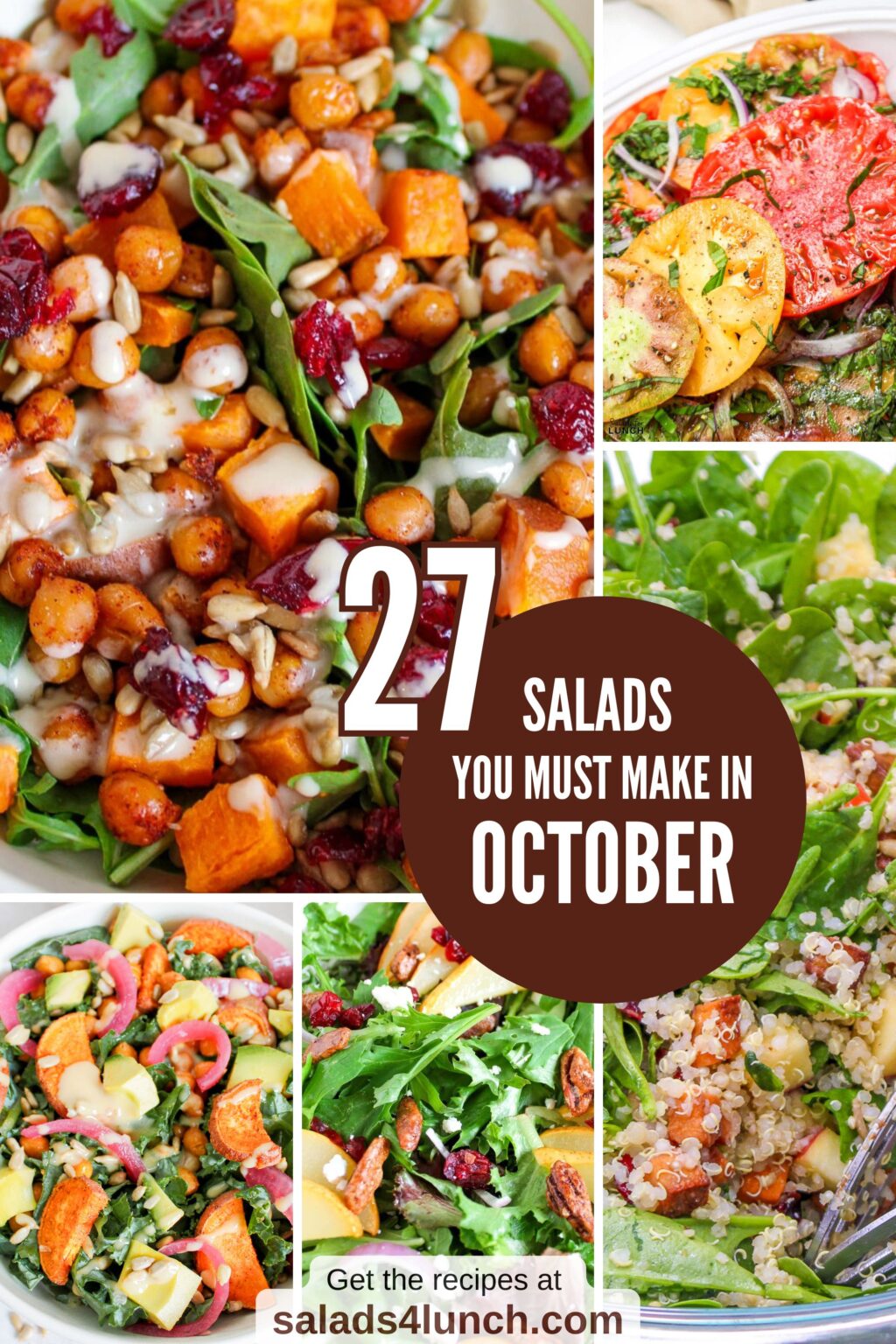 27 Best Salads to Make in October for a Healthy Lunch