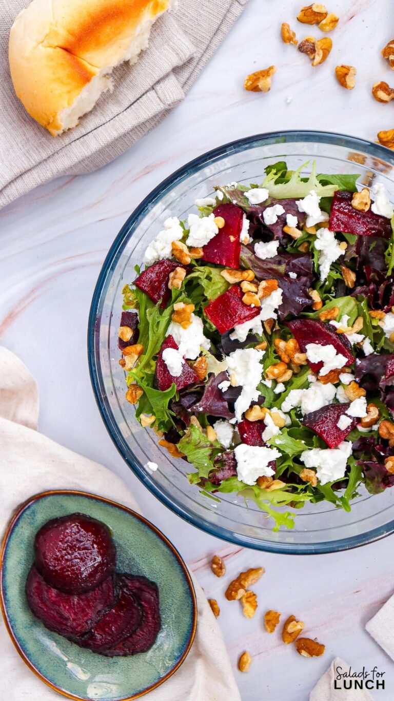 Beetroot and Goat Cheese Salad: A Winter Side Dish to Love!
