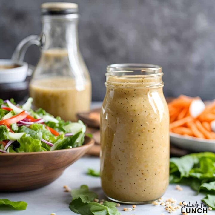Creamy Sesame Ginger Salad Dressing for Delicious Salads
