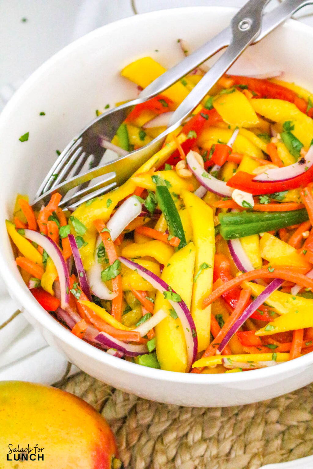 Spicy Mango Salad » Salads for Lunch